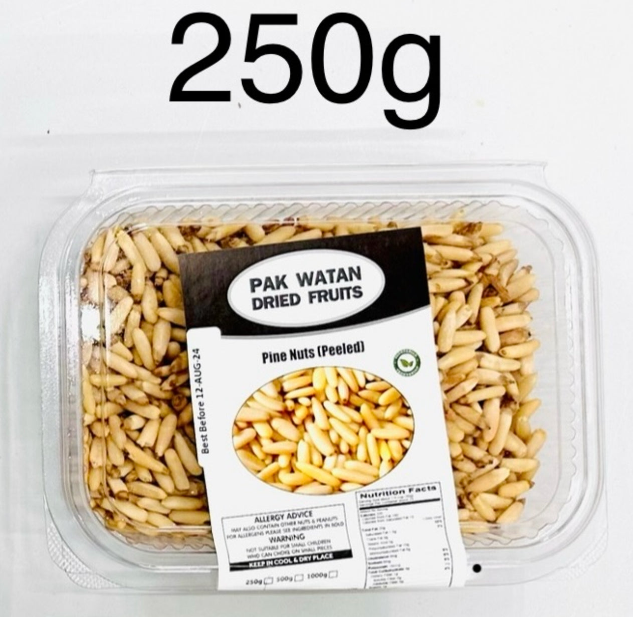 Pine nuts Chilgoza without shell- Skinless Chilgoza Pine nuts – Pak Watan Dried Fruits Ltd.