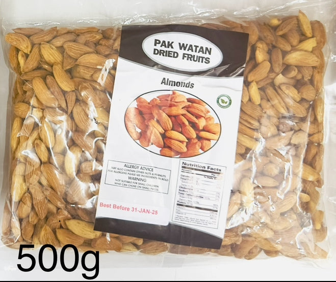 Afghan Almonds - Afghani Badaam – Pak Watan Dried Fruits Ltd.